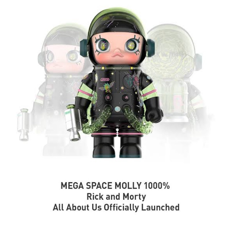 Jual Mega space moly 1000% rick and morty Popmart | Shopee Indonesia