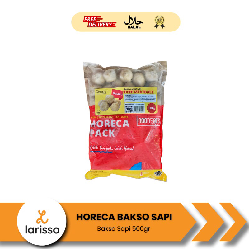 Jual Goodeats Bakso Daging Sapi 500gr - Horeca Pack Frozen Food Olahan ...