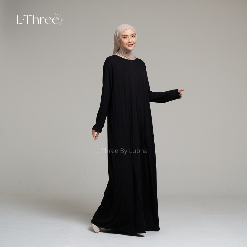 Jual Gamis Inner Kaos Spandek - Lthree By Lubna Muslim Dewasa Daily ...