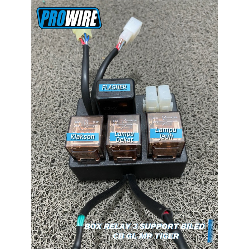 Jual BOX RELAY CB SET 3 RELAY FOR BILED | Shopee Indonesia