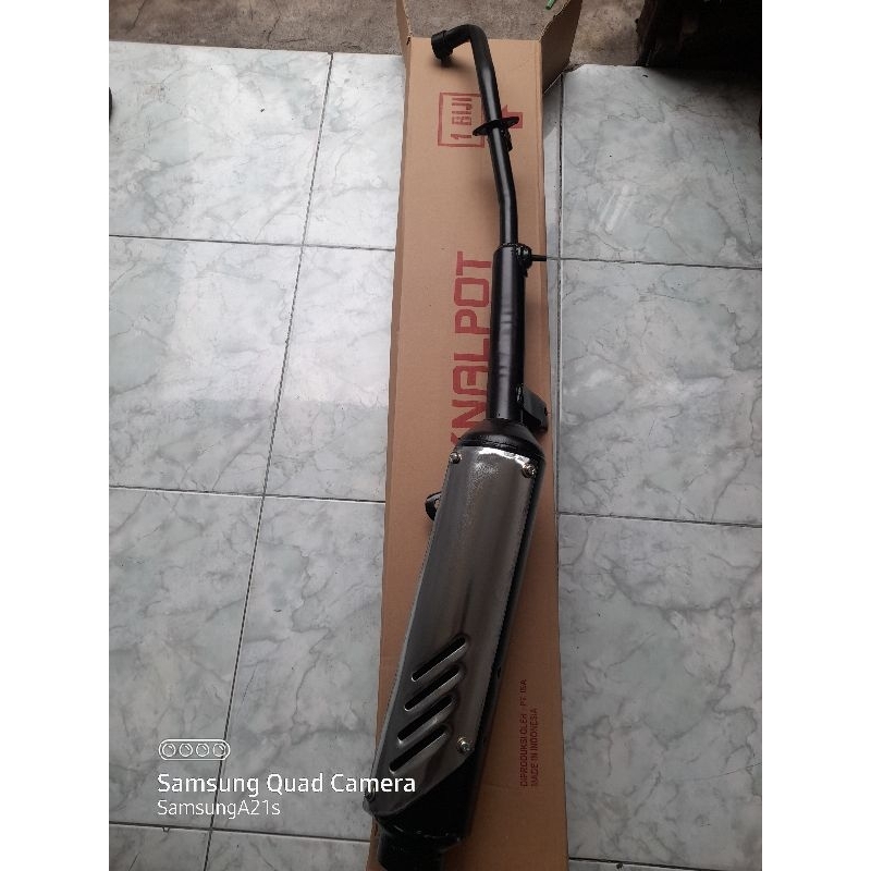 Jual knalpot standard suzuki new shogun 110r tahun 2000 2001 2002 2003 ...