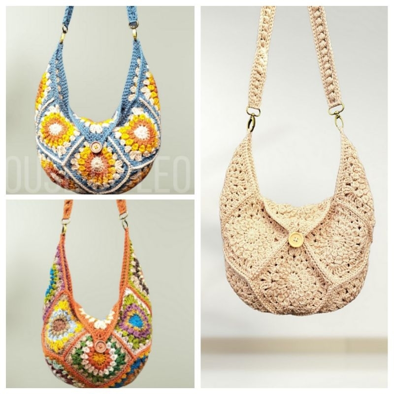 Jual {Crochet Pattern PDF File} HSL Bag Collection | Shopee Indonesia