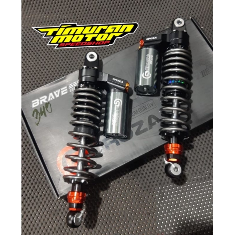 Jual SHOCK GROZA BRAVE SERIES PCX 160 TITANIUM 365 MM | Shopee Indonesia
