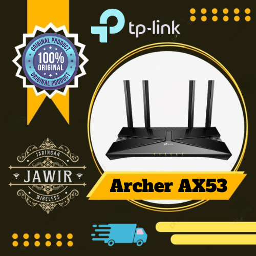 Jual TP-Link Archer AX53 AX3000 Dual Band Gigabit Wi-Fi 6 Router | Shopee Indonesia