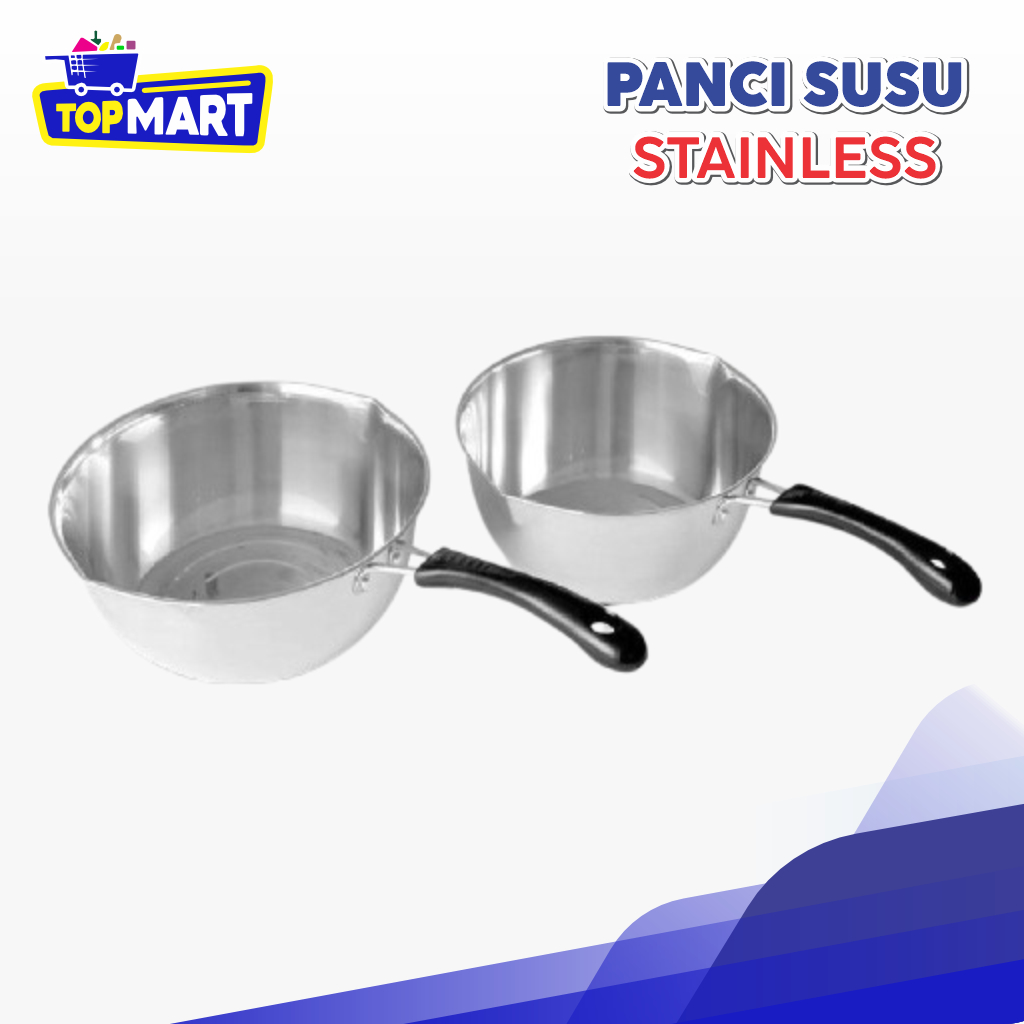 Jual TOPMART - Panci Susu Stainless Steel-Milk Pan / Panci susu milk ...