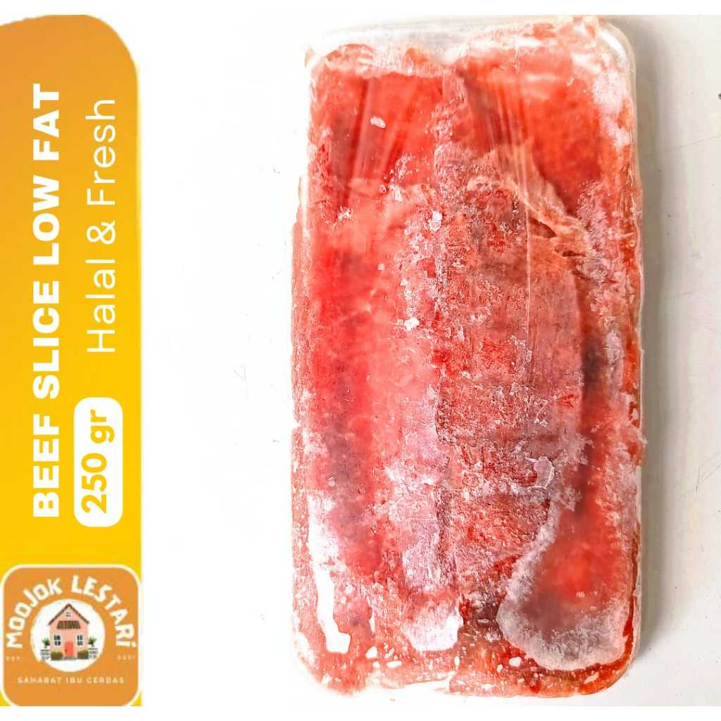 Jual Daging sapi slice LOW FAT MIX 250gr barbeque Teriyaki Halal Impor ...