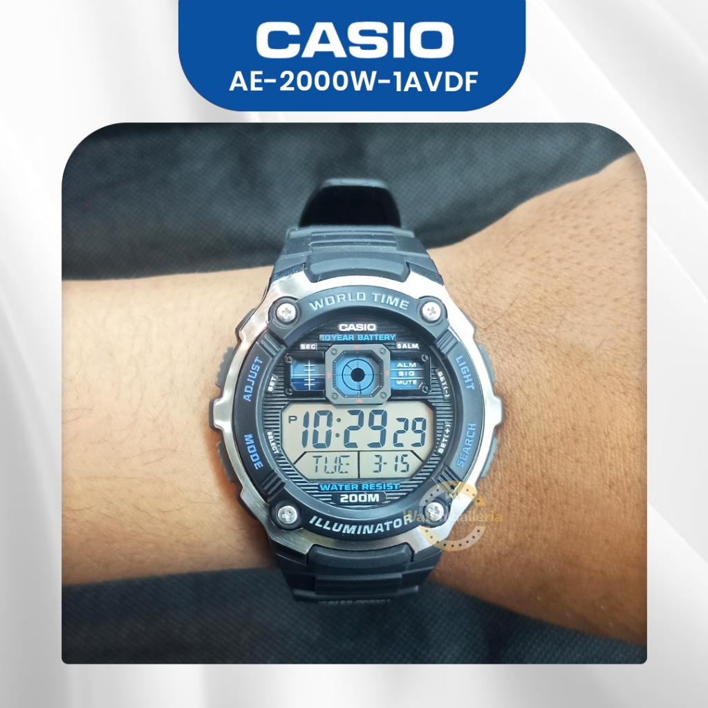 Jual Casio GENERAL AE-2000W-1AVDF / AE 2000W 1AVDF / AE2000W ORIGINAL ...