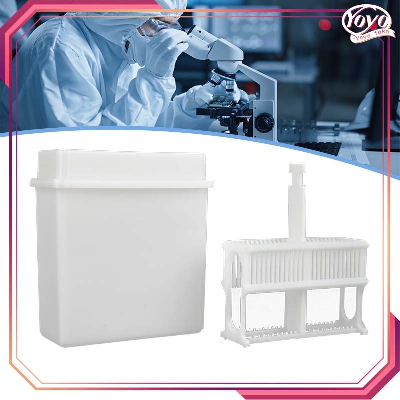 Jual Rak Pewarnaan Laboratorium Staining Jar Rack Untuk Tempat ...