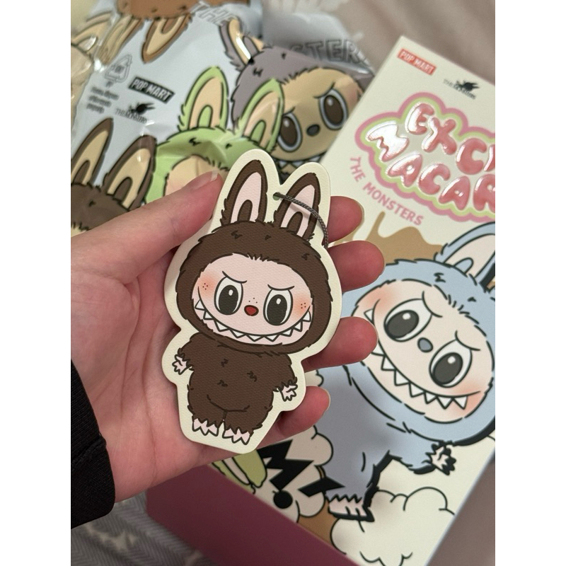 Jual labubu macaroon v1 secret chesnut cocoa original 100% | Shopee ...