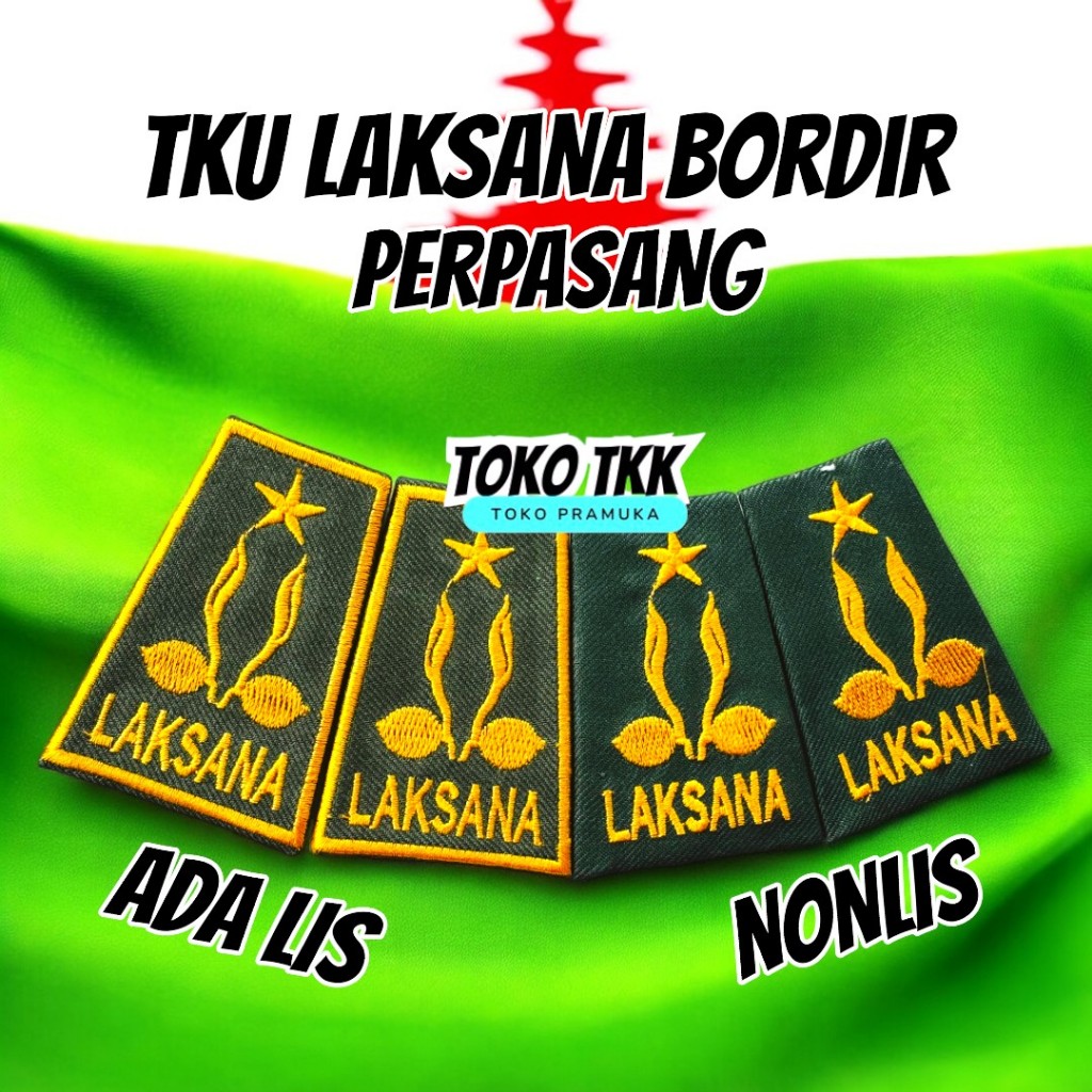 Jual Tku Laksana bordir ( sepasang ) | Shopee Indonesia