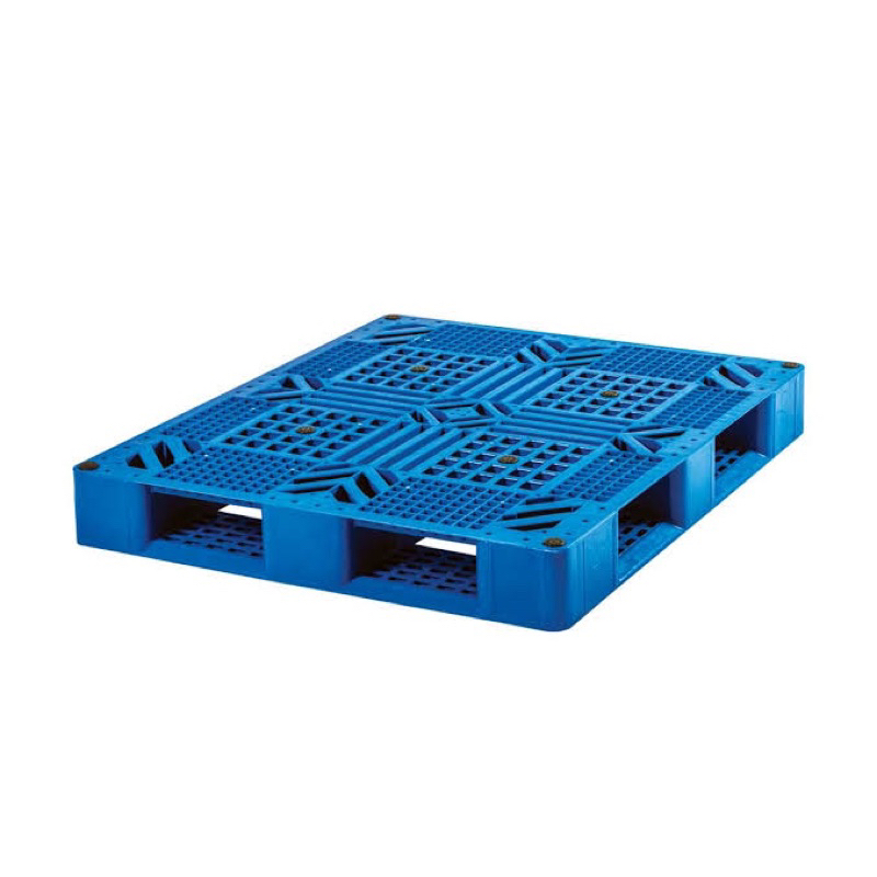 Jual Palet Plastik Berkwalitas Ukuran 108x108x13 Warna Biru | Shopee ...