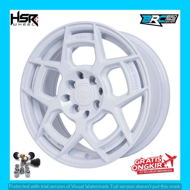 Jual Velg mobil racing hsr desing deca ring 15 untuk mobil avanza datsun go ignis dll | Shopee ...