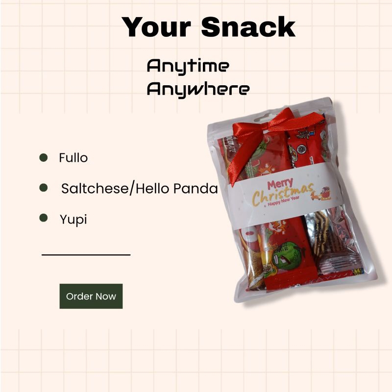 Jual Snack mini gift/hampers free ucapan custom | Shopee Indonesia