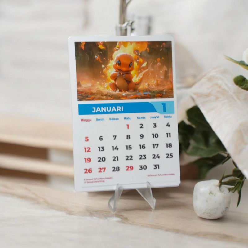 Jual Kalender Mini Custom 1 Hari Jadi | Shopee Indonesia