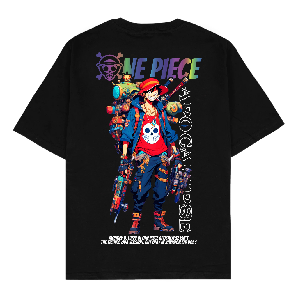 Jual ZAVISION.LTD Baju Kaos Distro Reflective Rainbow One Piece ...