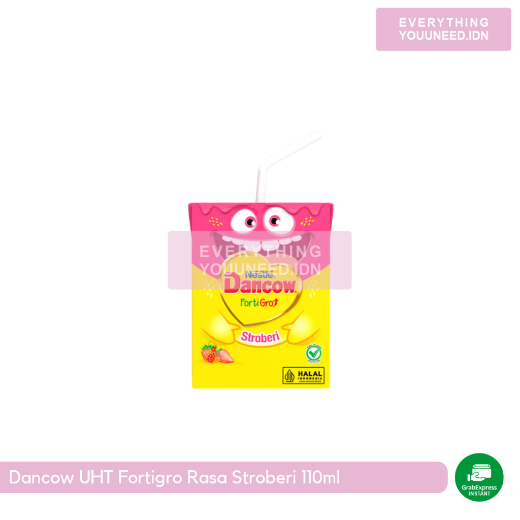 Jual Dancow UHT Fortigro Rasa Stroberi 110ml | Shopee Indonesia