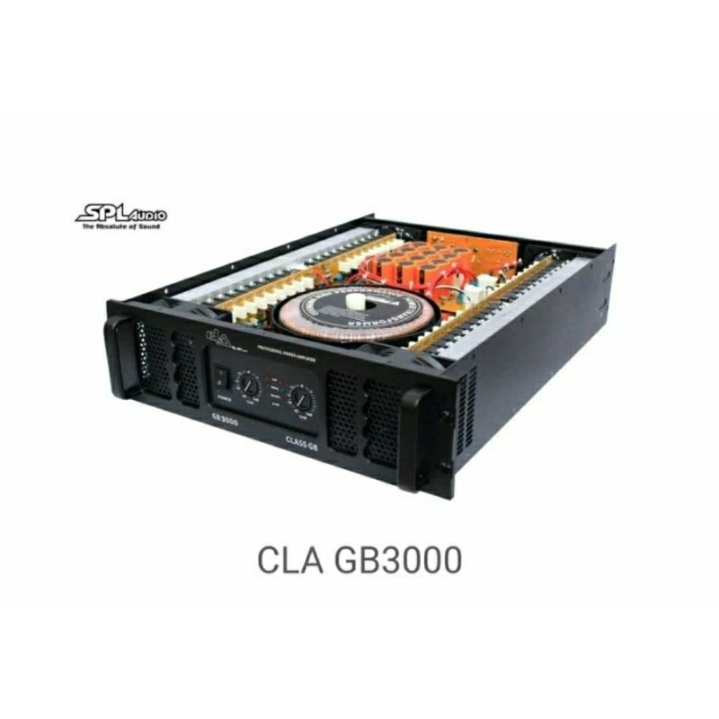 Jual SPL Audio Power Amplifier GB 3000 Original 2x2200watt | Shopee ...