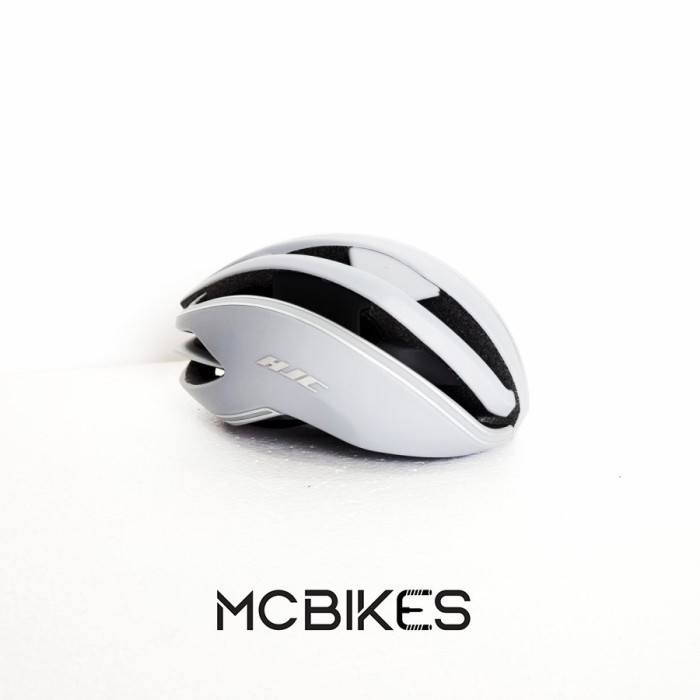 Jual HJC IBEX 2.0 Road Helmet - MT GL Grey Silver Line - Large | Shopee ...