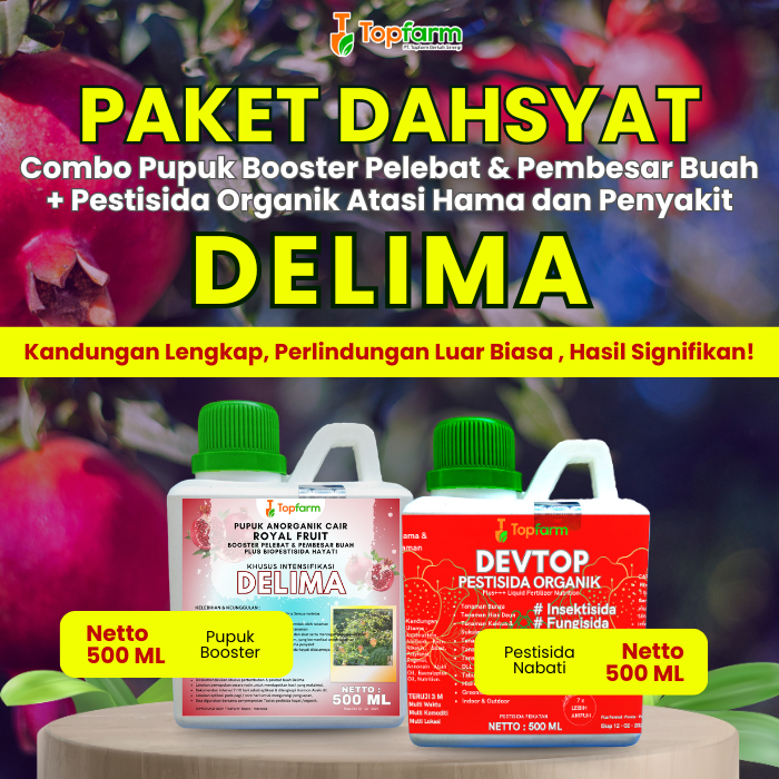 Jual Pupuk Topfarm / Pestisida Topfarm / Pupuk Cengkeh Pelebat Delima / Pupuk Untuk Tanaman ...