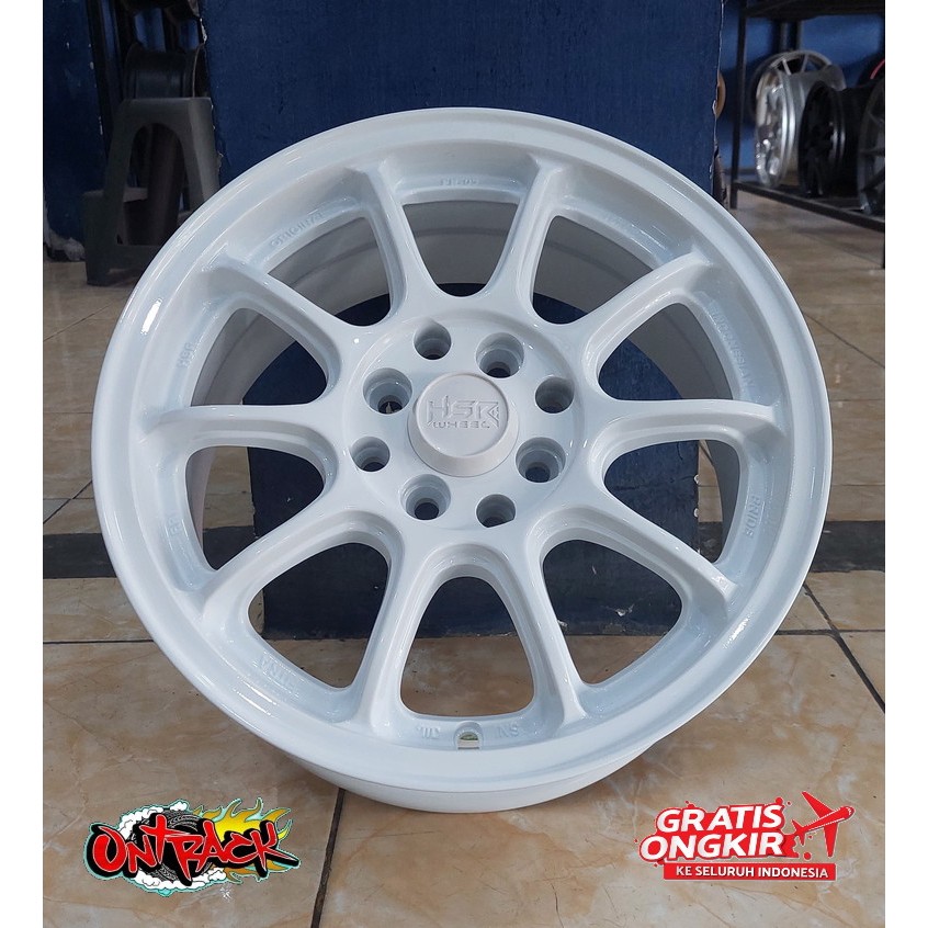 Jual VELG MOBIL HSR FE03 RING 15 PCD 4X100/114,3 COCOK BUAT BRIO AYLA AGYA SIGRA CALYA SIRION ...
