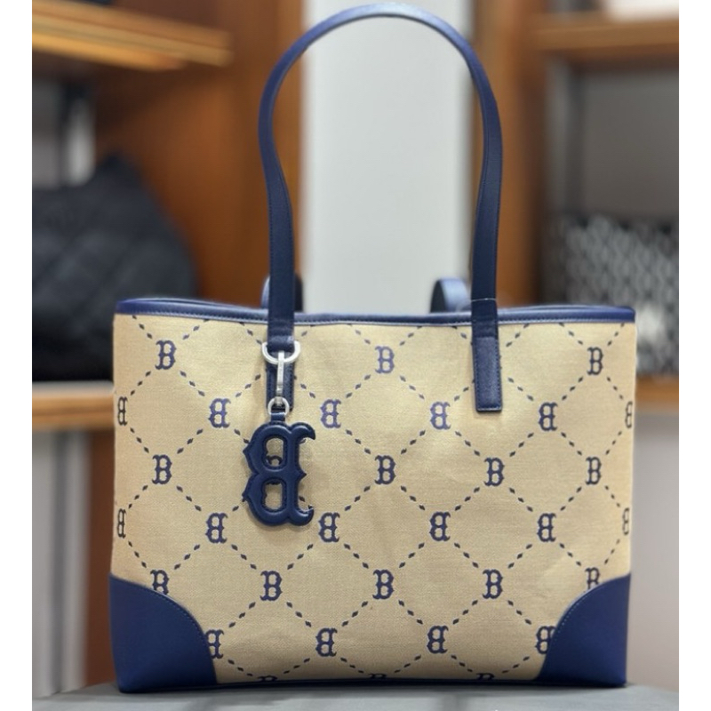 Jual MLB tote bag / shopper bag monogram New Arrival | Shopee Indonesia