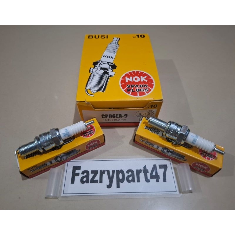 Jual Busi Motor NGKCPR6EA-9 Supra X 125 Blade Revo Karisma Bebek CPR6EA ...