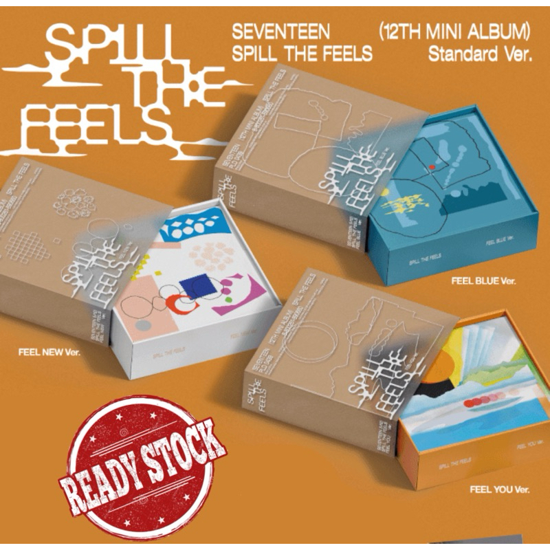 Jual (Last Stock) Album Spill The Feels Reg. Sealed Seventeen 12th Mini ...