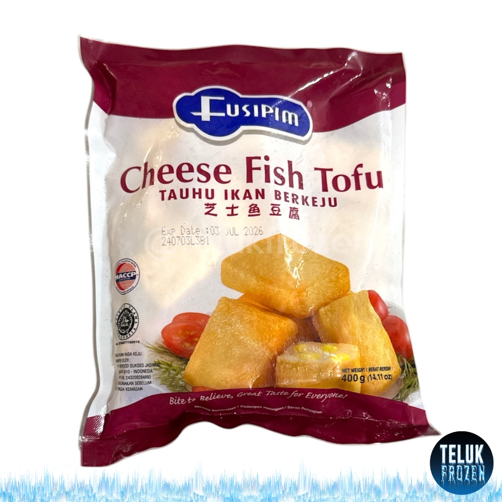 Jual fusipim cheese fish tofu 400gr tahu ikan berkeju 400 g gram tauhu ...