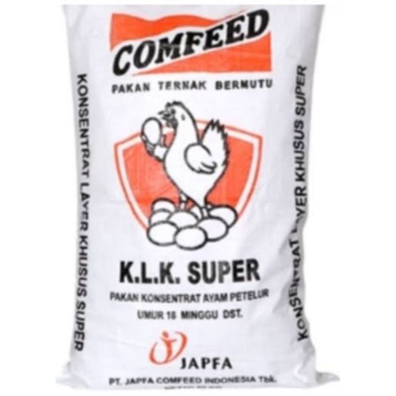 Jual Comfeed KLK super pakan ayam unggas konsentrat petelur setengah ...