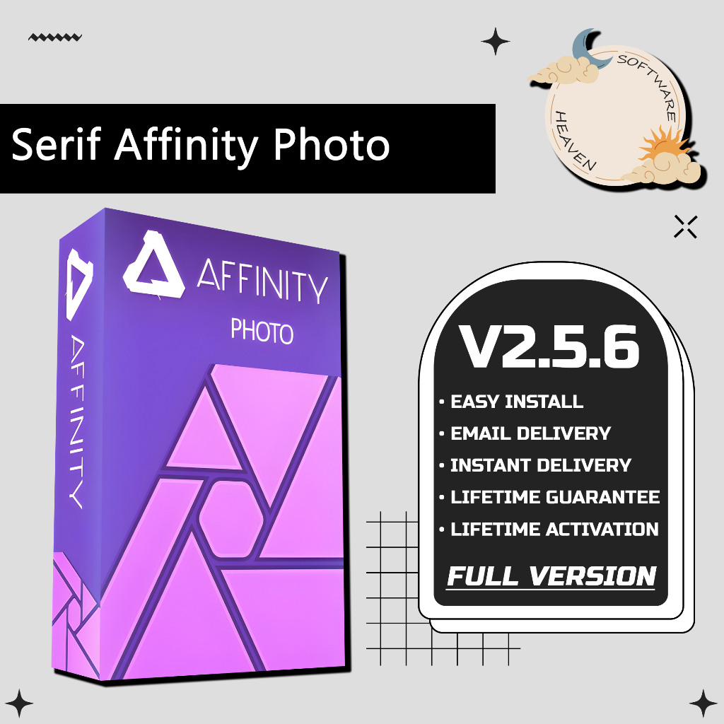 Jual (Win/Mac) Serif Affinity Photo V2 2024 v2.5.6 Full Version (Versi Terbaru) | Shopee Indonesia