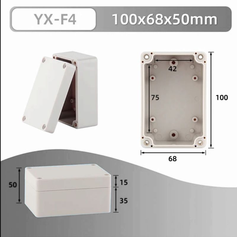 Jual Junction kotak panel duradus box plastik ABS project elektronika ...