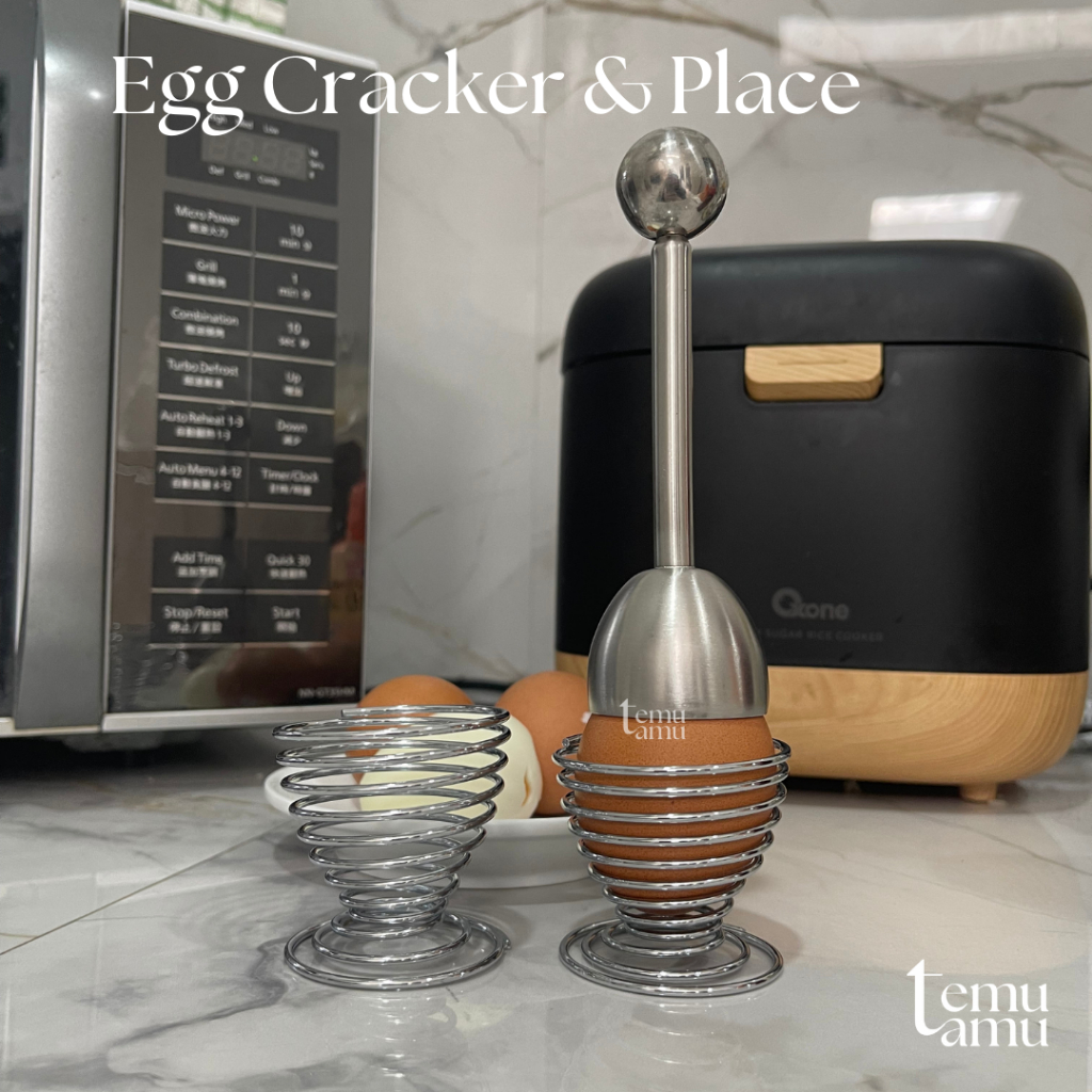 Jual [TEMU TAMU] Pemecah Telur | Egg Shell Cutter | Pembuka Cangkang ...