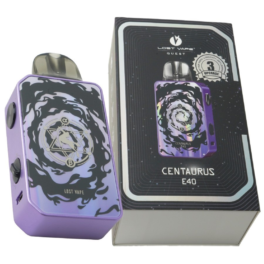 Jual Pod Lost Vape Centaurus E40 Violet Cyclone 40W 1400mAh | Shopee ...