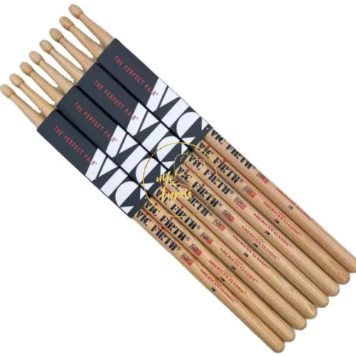 Jual Stik Stick Vic Firth 5A 7A Aksesoris Alat Musik Dram Drum Wood ...