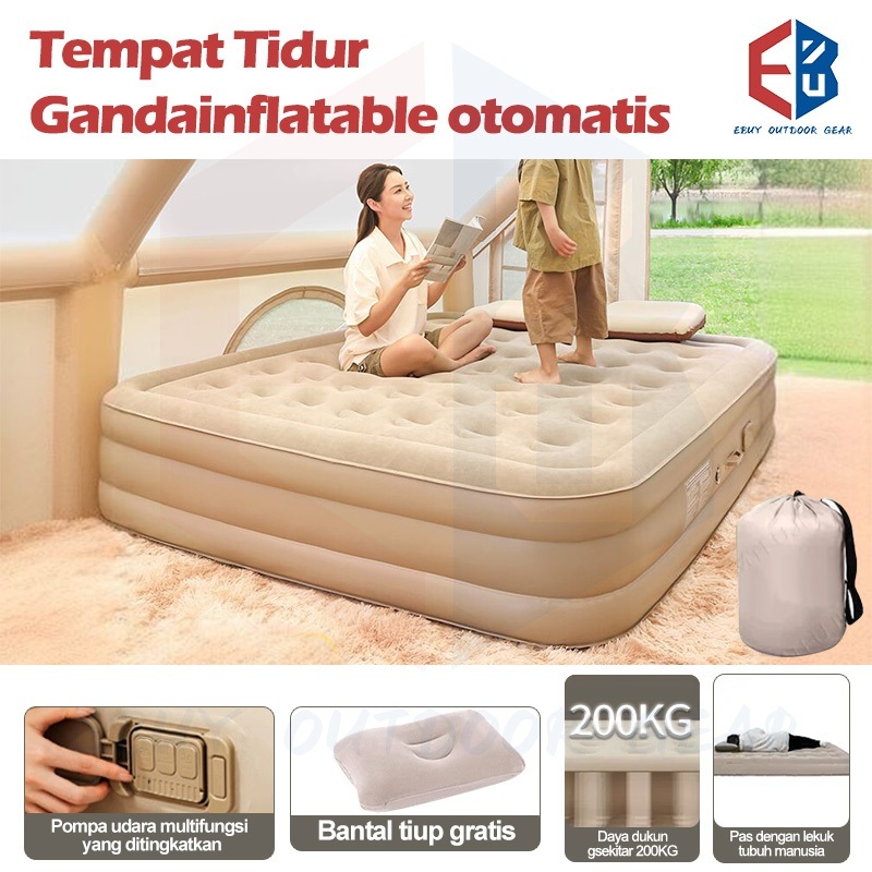 Jual 【191X73X22cm】Air Bed/Airbed - Kasur Camping Portable/Kasur Tiup ...