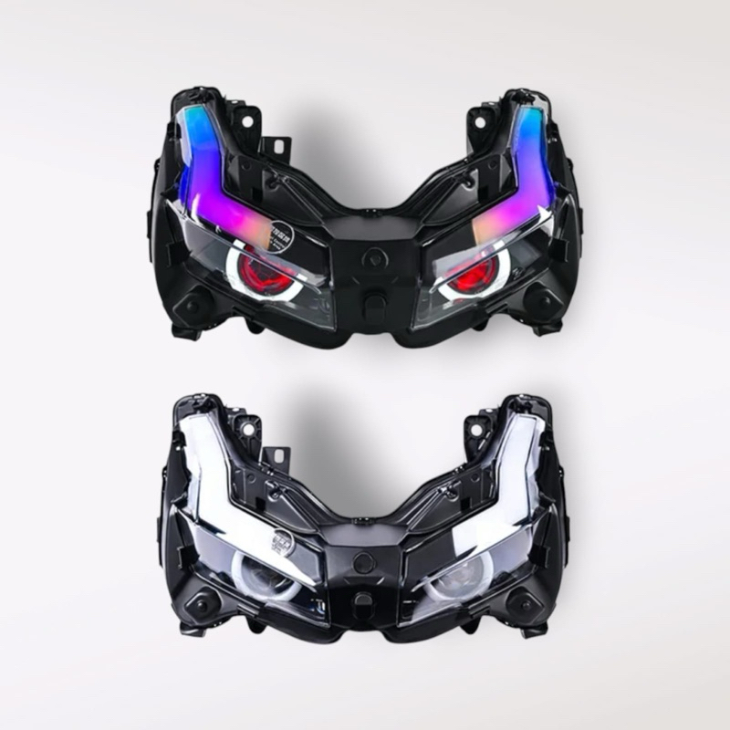 Jual HeadLamp RGB BY SHARK POWER honda ADV 160 ADV 150 lampu depan adv ...