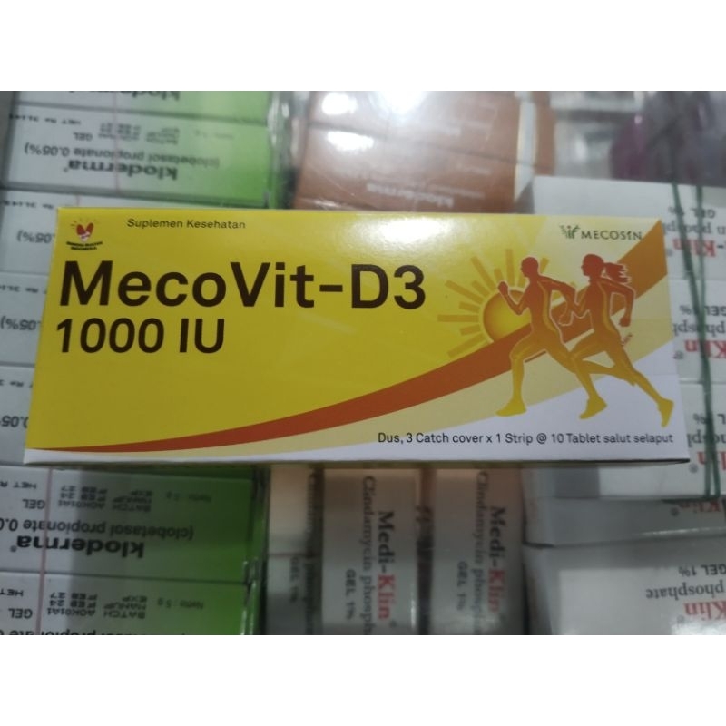 Jual MECOVIT-D3 1000 lu | Shopee Indonesia