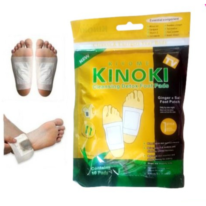Jual KINOKI GOLD 1 Pack isi10 sachet Jahe Ginger Salt Koyo Kaki Detox ...