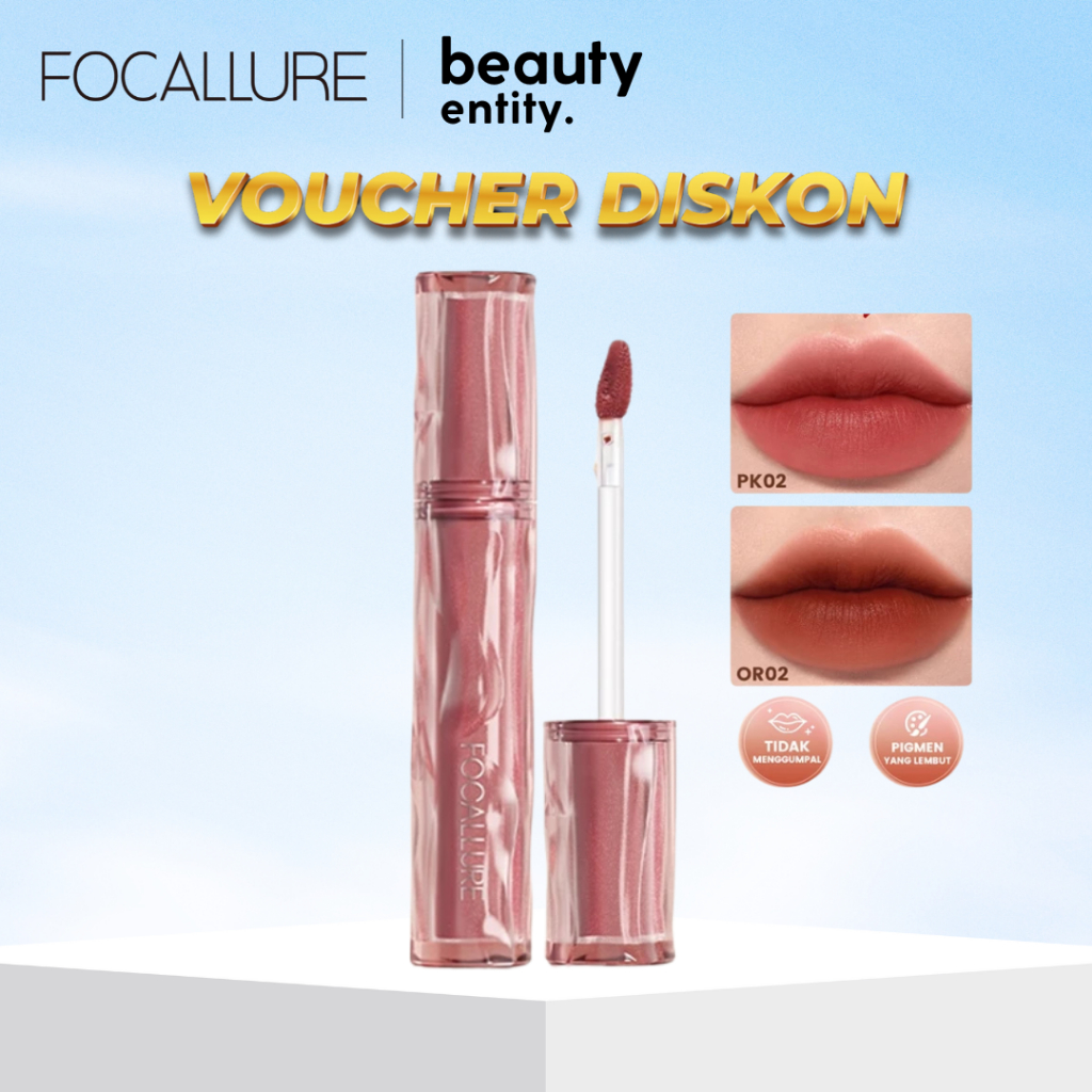 Jual [ VOUCHER ] FOCALLURE Lipstik Pro-blur Velvet Matte Lip Cream ...