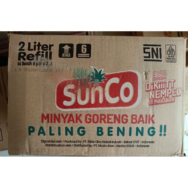Jual Minyak Goreng Sunco 2L dus | Shopee Indonesia