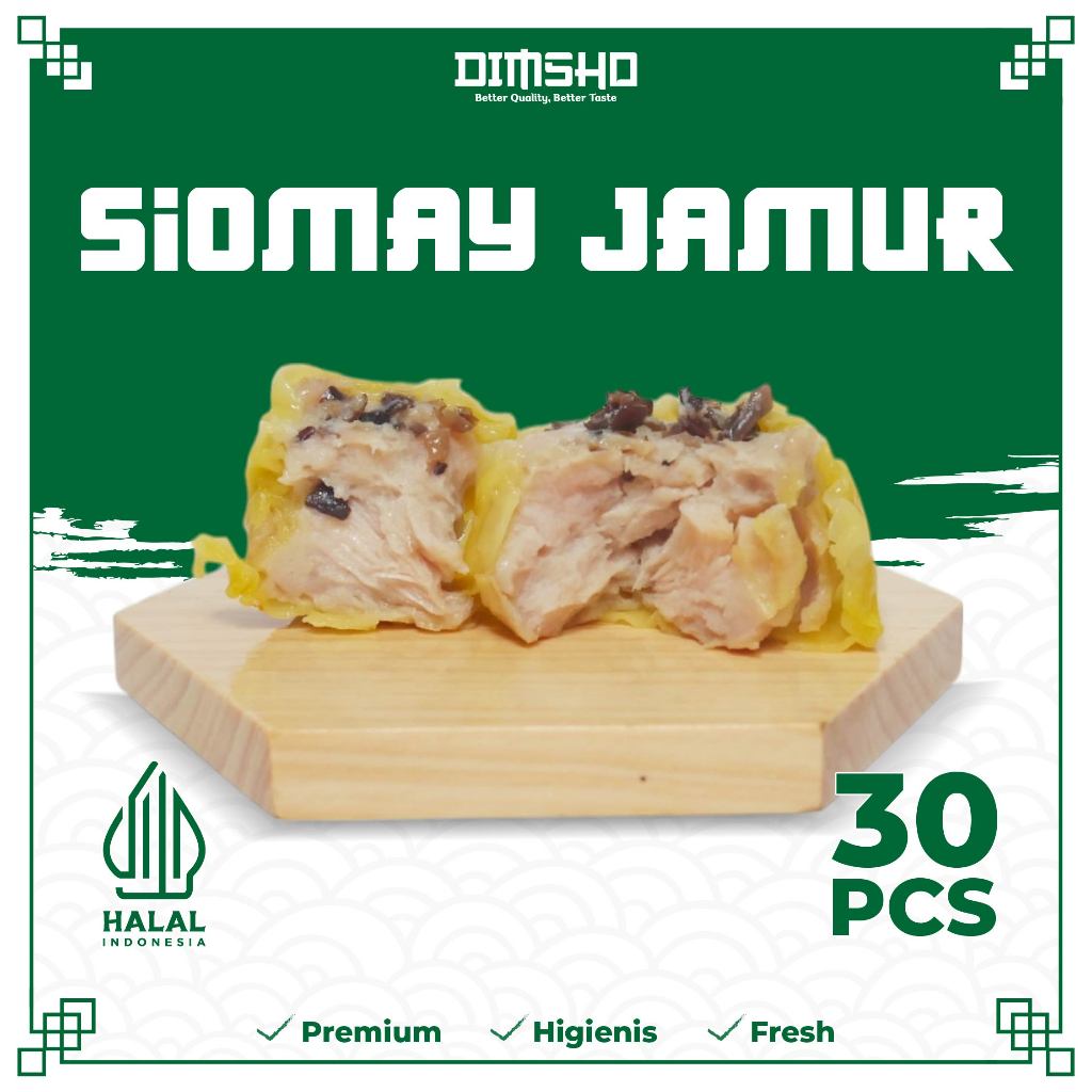 Jual DIMSUM SIOMAY JAMUR II DIMSUM FROZEN PREMIUM HALAL II DIMSUM ...