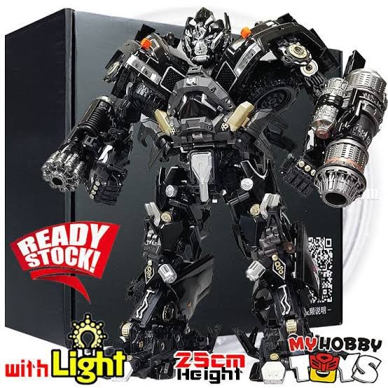 Jual Transformers M06 IRONHIDE Original by Weijiang Black Apple ...