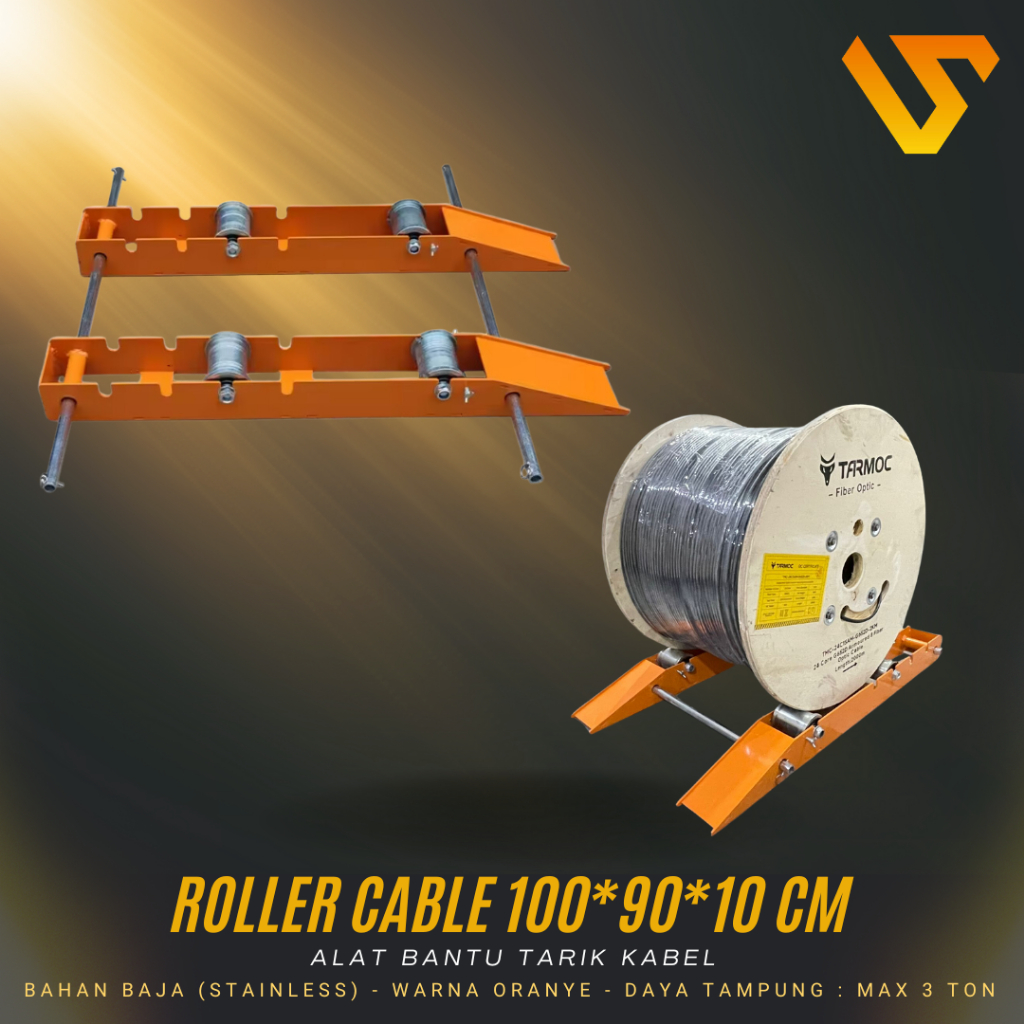 Jual Roller Cable Reel 4 Gear Adjustment 100x90x10cm | Tool Alat Bantu ...