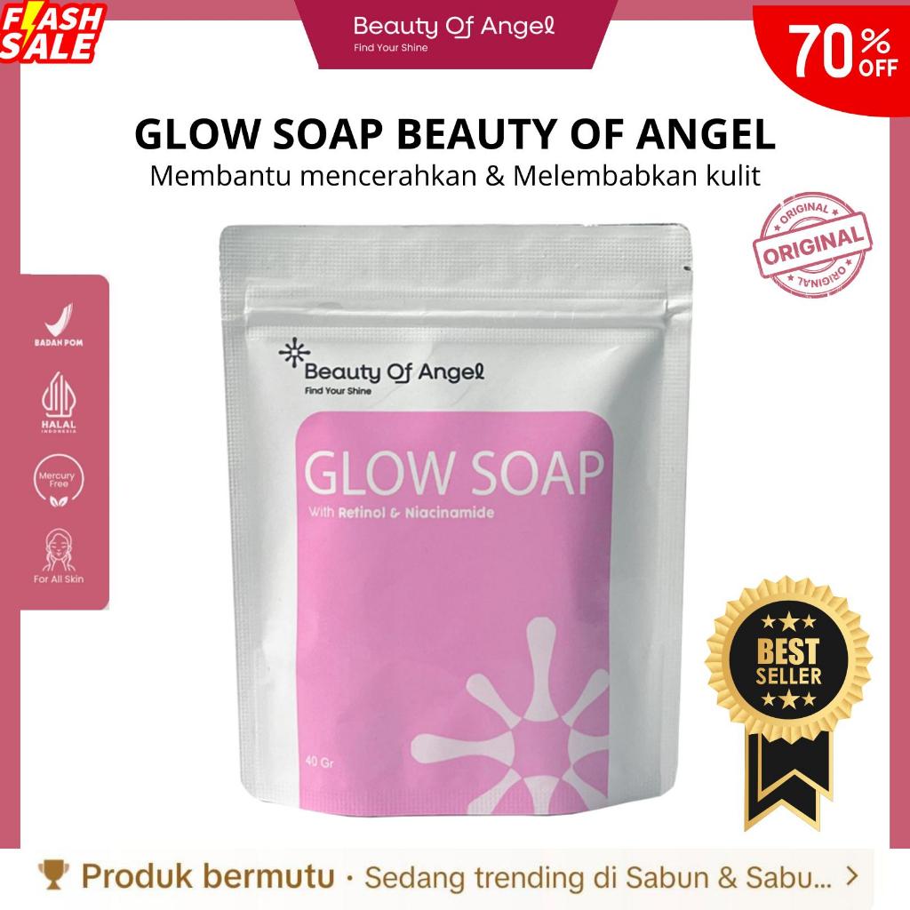 Jual [BISA COD] Sabun Pemutih Glow Soap Beauty of Angel Sabun ...