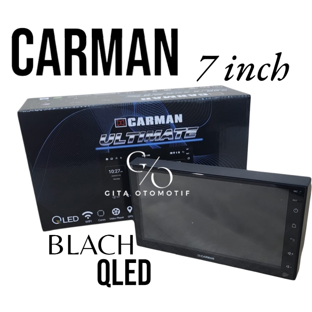 Jual Head Unit Android Carman Blach 7 inch Android auto carplay video ...