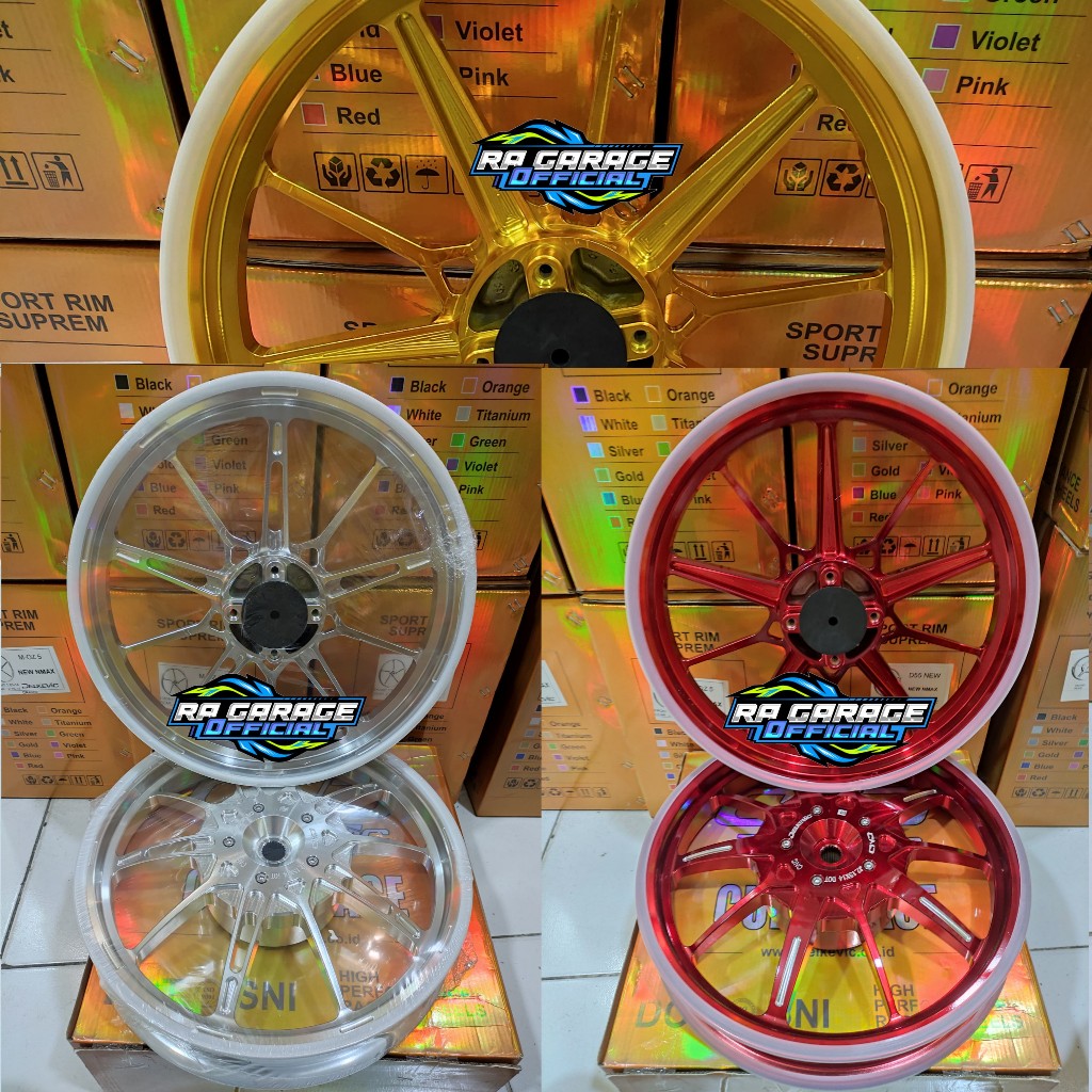 Jual VELG RACING DND DELKEVIC D8 X SPEED BEAT SCOOPY GENIO VARIO 110 ...