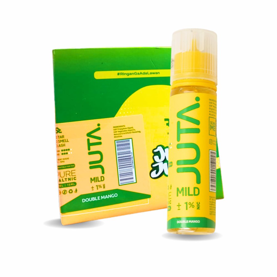 Jual Liquid Pod Juta Mild Double Mango Salt Nic 10MG 15ML ( 1 Botol ...
