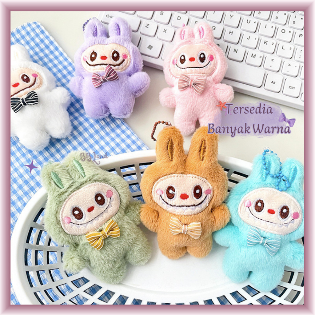 Jual Gantungan Tas Boneka Karakter Labubu Keychain Viral Gantungan ...