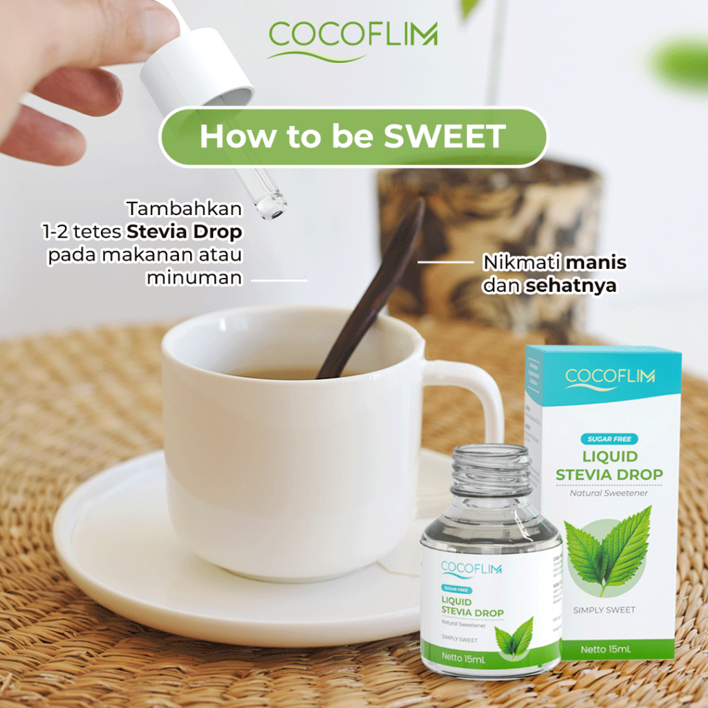 Jual Paket Bundling Cocoflim Stevia Cair 5ml dan 15 ml | Pengganti Gula ...