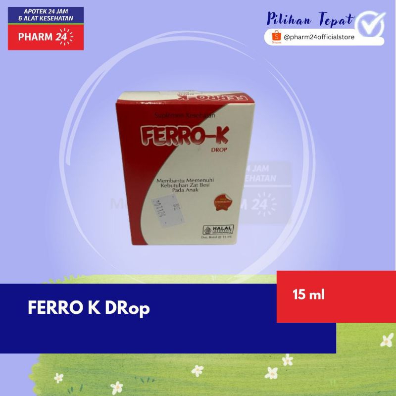 Jual Fero K Drop 15ml | Shopee Indonesia